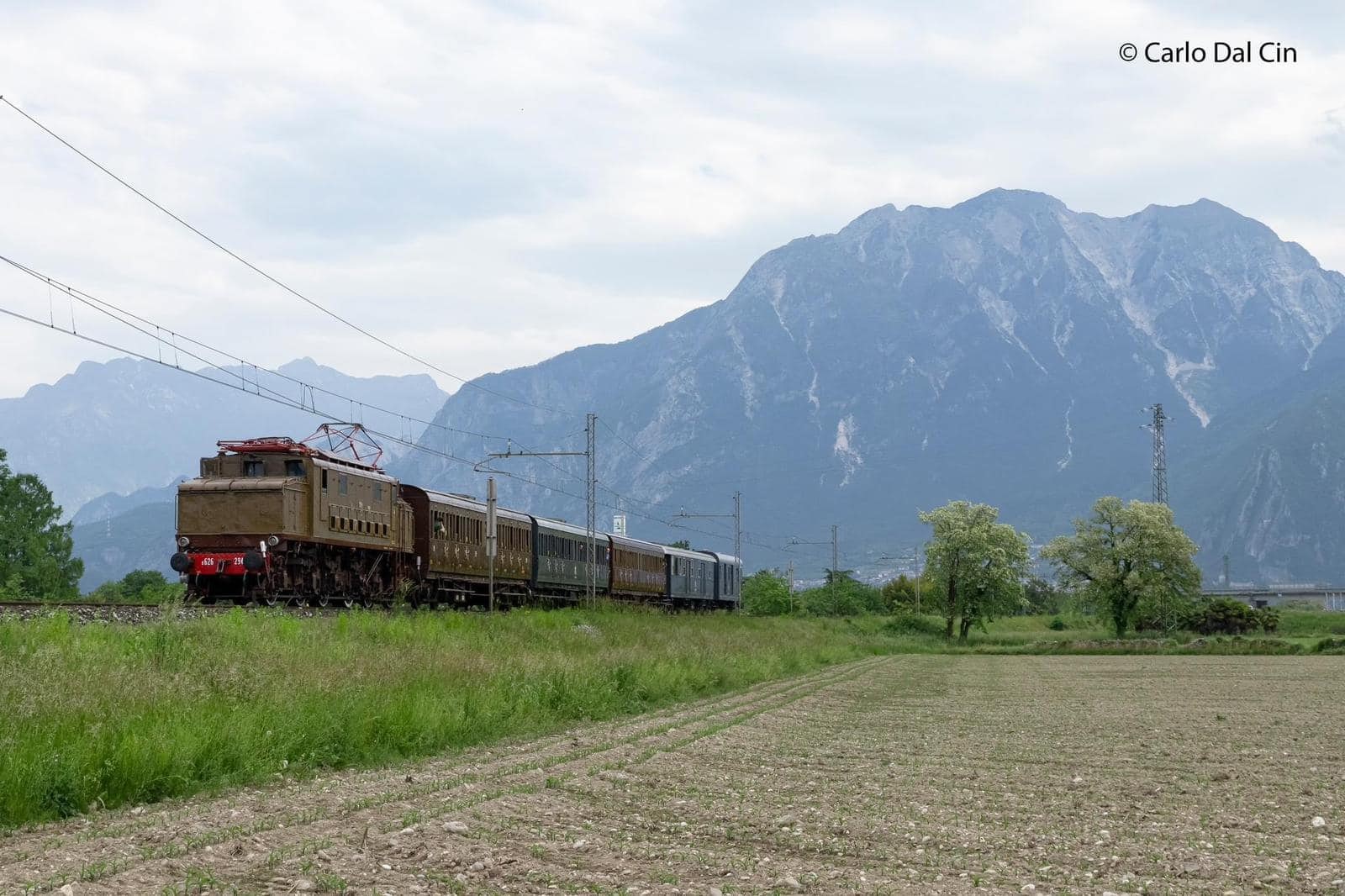 Treno storico dei Giardini